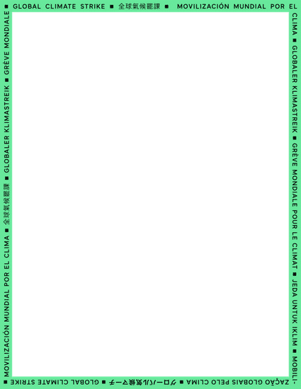 Global Climate Strike – Canva