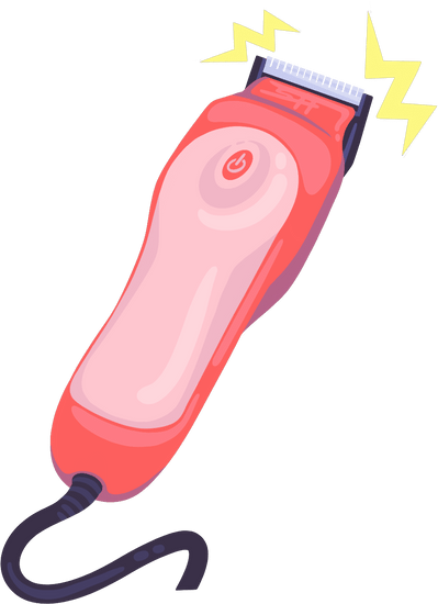 Barber Clippers Animated